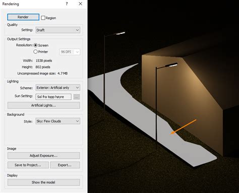 Unexpected Rendering Results With Artificial Lighting When Importing Or Linking Cad Objects In Revit