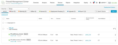 Upgrade Ftd Ha Managed By Fmc Cisco