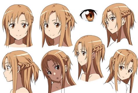 как нарисовать форму аниме лица