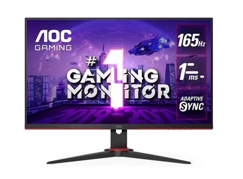 AOC 23 8 24G2SE 165hz 1ms HDR Mode AdaptiveSync VA 350 Cd M2 HDMI 1 4 Display Port 1 4