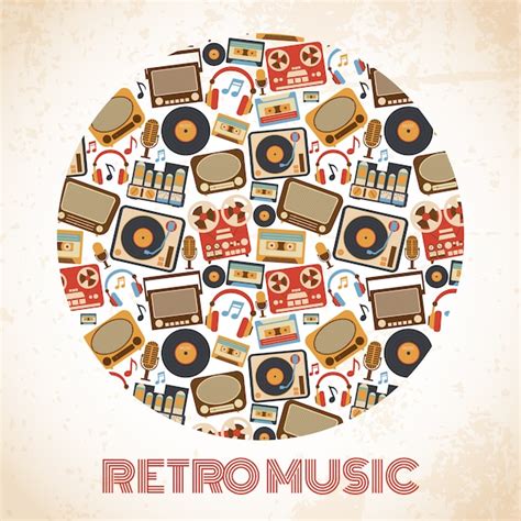 60 S Music Vectors And Illustrations For Free Download Freepik