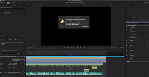 Character Error Replay Trigger Depth Exceeded Adobe Product Community 13020844