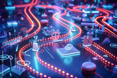 Foto De Visual Representation Of Transmission Control Protocol Tcp Vs