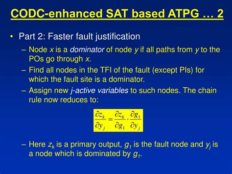Ppt Enhanced Combinational Atpg Using Multi Level Dont Cares Powerpoint Presentation Id1436568