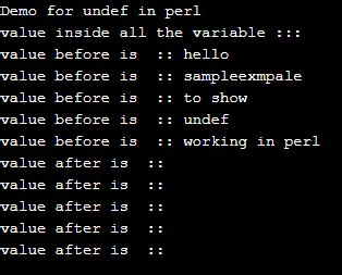 Perl Undef How The Undef Function Works In Perl With Examples