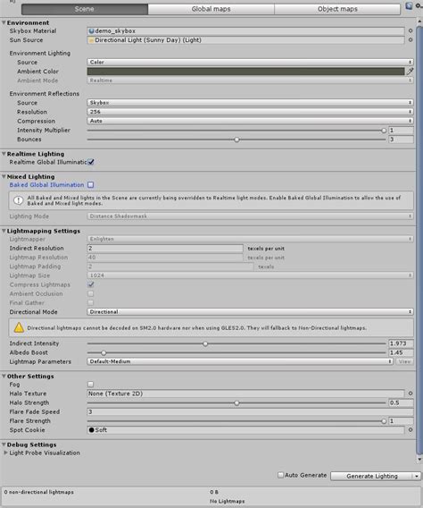 Unity5 Global Illumination Issue With 3d Tiles Questions And Answers