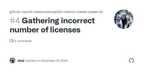 Gathering Incorrect Number Of Licenses Issue Github Copilot