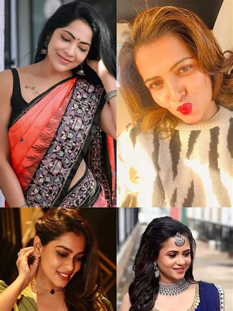 Top Gorgeous Anchors Of Tamil Tv Times Of India