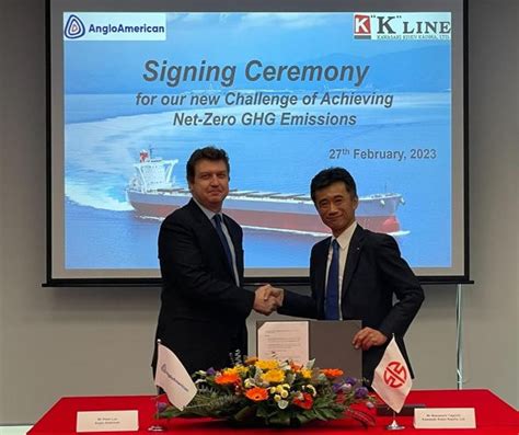 K Line Anglo American Collaborate On Decarbonization Research