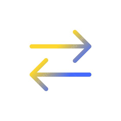 Linear Ui Icon With Pixelperfect Gradient Arrows Icon Rightward Blue Vector Icon Rightward