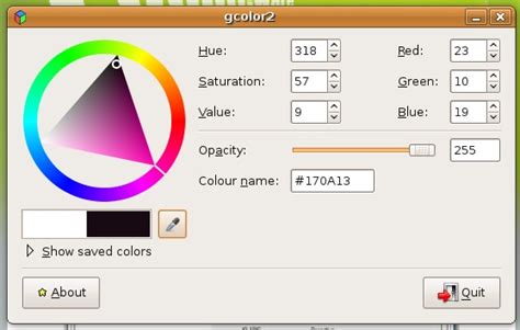Linux Gcolor