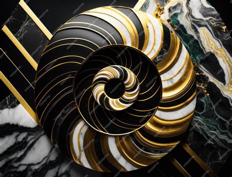 생성 인공지능 기술로 만들어진 반 귀중한 돌과 금의 요소를 가진 대리석 텍스처 배경 재료 프리미엄 사진