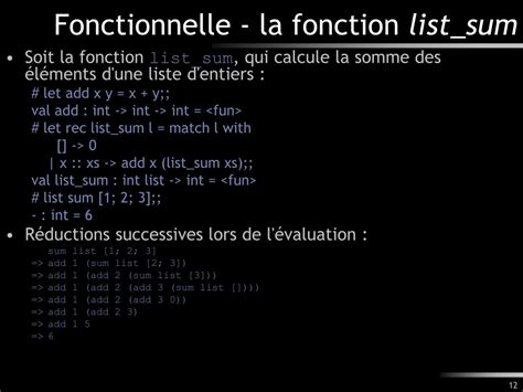 Ppt Ocaml Les Listes Powerpoint Presentation Free Download Id