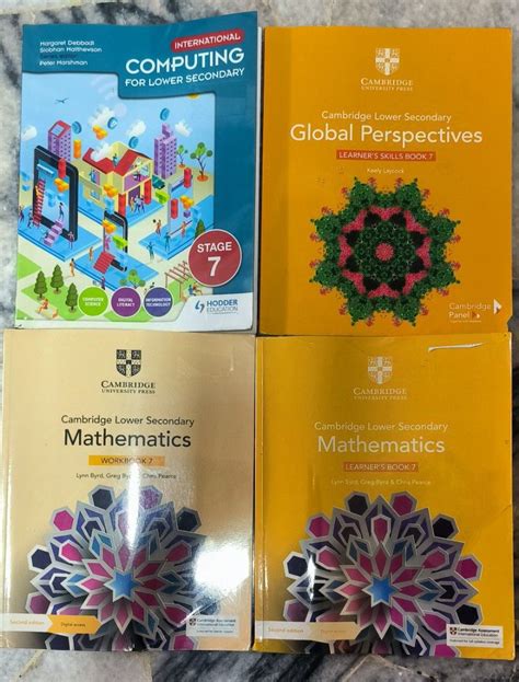 Igcse Year 7 Books Hobbies And Toys Books And Magazines Textbooks On