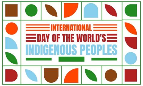 Premium Vector International Day Of The Worlds Indigenous Peoples