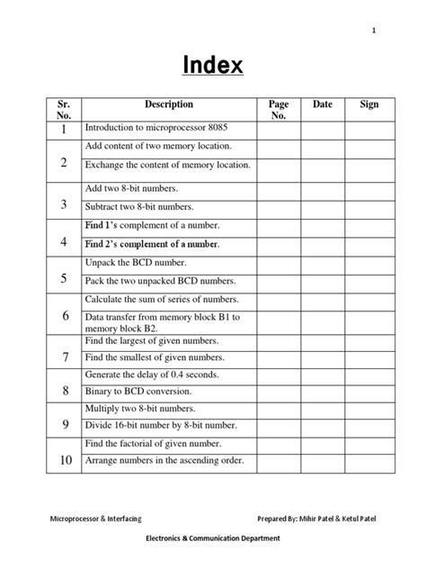 Mpi Lab Manual Pdf Central Processing Unit Pointer Computer