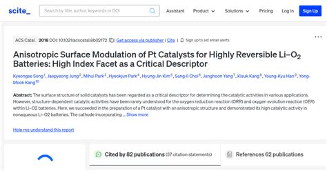 Anisotropic Surface Modulation Of Pt Catalysts For Highly Reversible Li