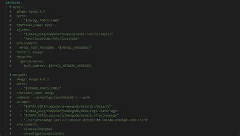 Bug Changing The MYSQL ADDRESS In Environment Sh Does Not Work In Env