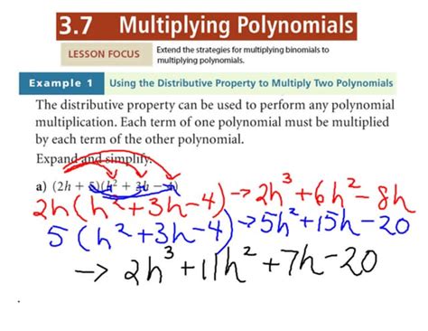 3 7 Multiply Polynomials Pdf