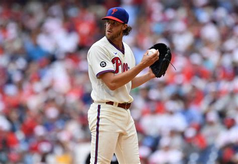 Download Aaron Nola Over Shoulder Wallpaper