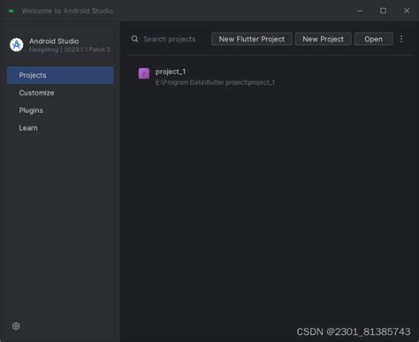 如何新建一个flutter项目并运行flutter项目怎么运行 Csdn博客
