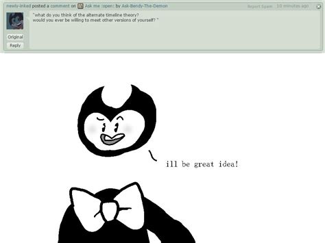 Ask Me Bendy 154 By Ask Bendy The Demon On Deviantart