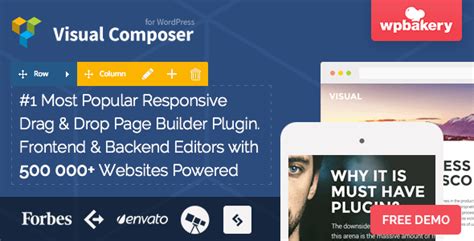 Visual Composer Drag And Drop Page Builder Wordpress Plugin