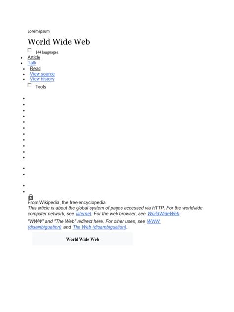 computer pdf world wide web internet and web