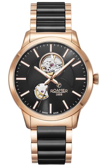 Швейцарские часы ROAMER 672 661 49 55 60 серия C-Line Automatic ...