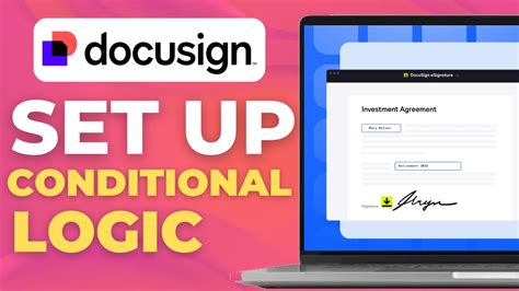 How To Set Up Docusign Conditional Logic Full 2025 Guide Youtube