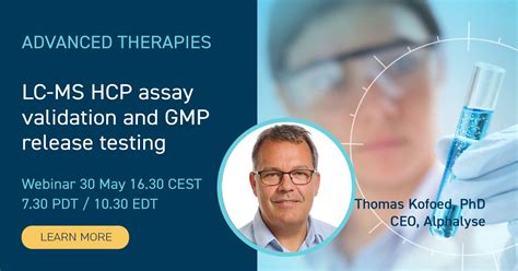 Alphalyse On Linkedin Lc Ms Hcp Assay Validation And Gmp Release Testing For Complex Samples