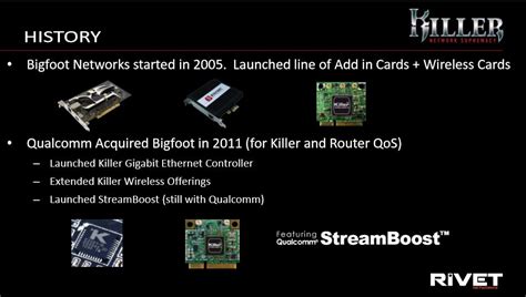 Rivet Networks Killer E2500 Ethernet Controller With New Killer Control Center NotebookCheck