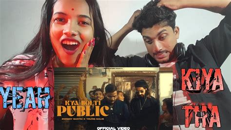 Emiway Bantai Ft Young Galib Kya Bolti Public Prob By Myk Beats