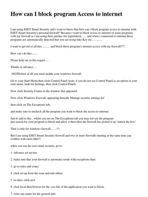 pdf how can i block program access to internet dokumen tips
