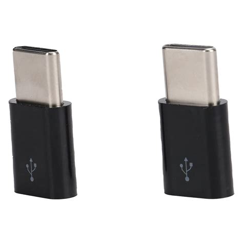 Convertidor Micro Us Bto Tipo C 2 Piezas Micro Usb A Micro Us Bto Tipo Cotg Adaptador Micro Us