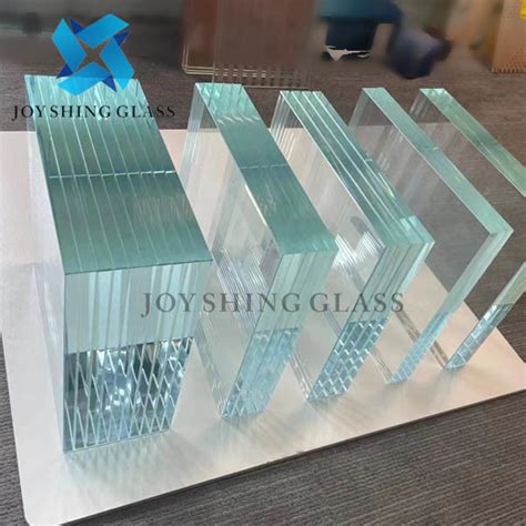 White Translucent Laminated Glass 1 14mm Pvb Interlayer Film Laminated Glass
