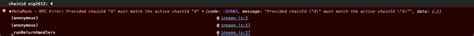Provided Chainid X Must Match The Active Chainid X · Issue 11296
