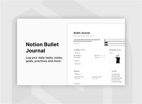 Notion Bullet Journal Templates Time To Get Organized