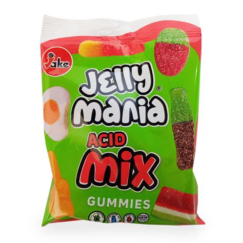 Gomitas Jelly Mania Jake 100g Surtido ácido Isla360 Lab