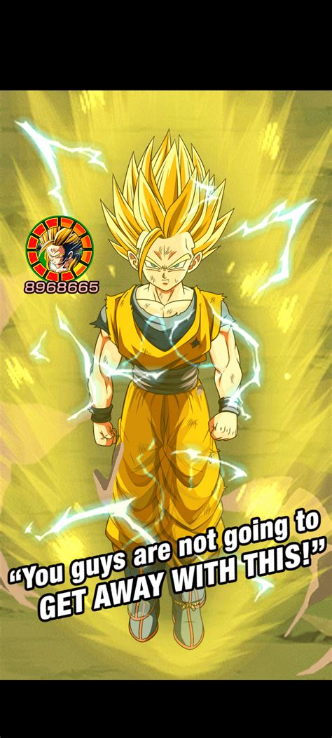 Just Thought I Share This For The Upcoming Lf Gohan On Legends Gohans