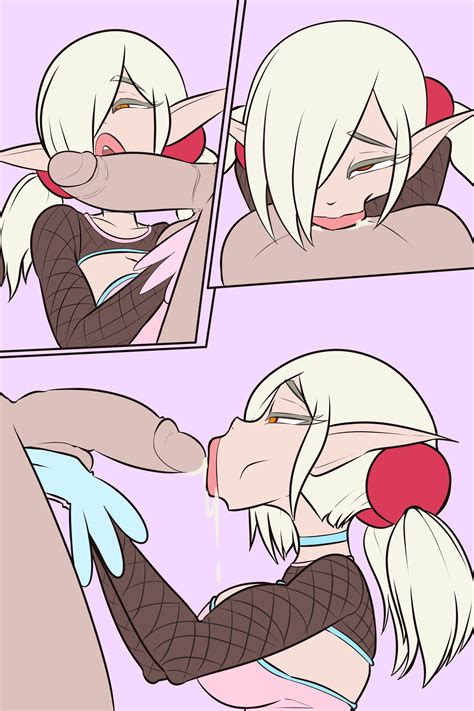 Rule 34 Bimbo Bimbo Lips Blowjob Comic Cum Elf Elf Ears Female Fish