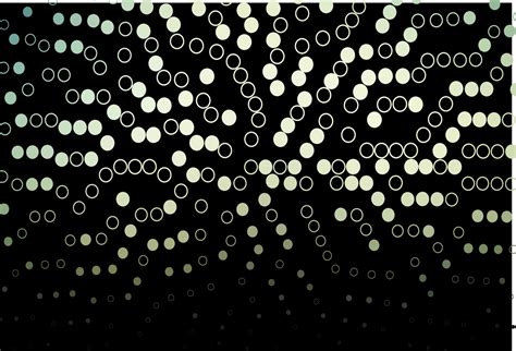 Dark Green Vector Backdrop With Dots 16211152 Vector Art At Vecteezy