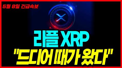 리플 엑스알피 Xrp 드디어 때가 왔다 폭등 시나리오 Youtube