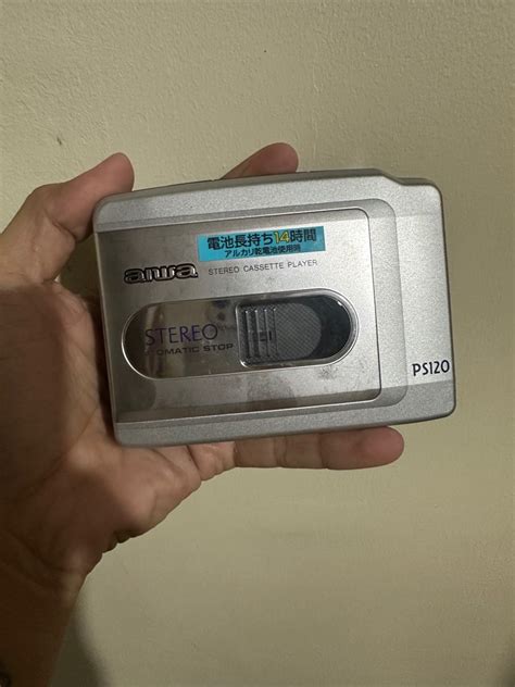 Aiwa Cassette Player Audio Portable Music Players On Carousell