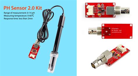 Elecrow Crowtail Ph Sensor Module 20 Ph Sensor For Water Quality
