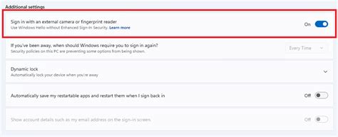 Windows Hello External USB IR Camera DELL Technologies