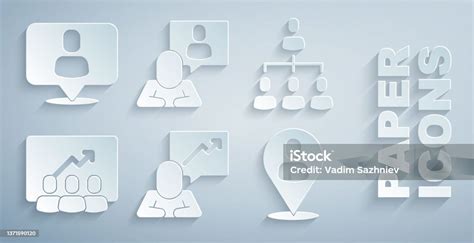 세트 팀 리더 계층 구조 오르간 차트 프로젝트 팀 베이스 작업자 위치 헤드 헌팅 및 아이콘 벡터 3차원 형태에 대한 스톡 벡터 아트 및 기타 이미지 Istock