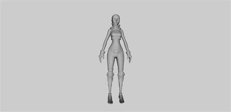 Female Robot Free 3d Models Download Free3d