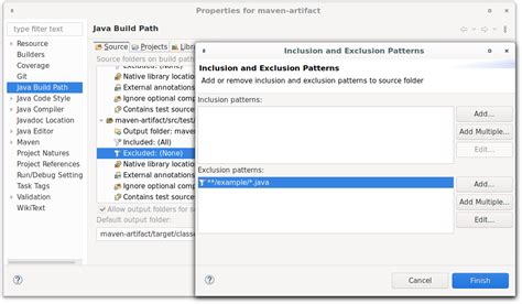 Computation Of Excludeinclude Patterns In A Non Persitent Way By An Extension · Issue 642