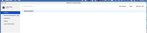 Can Not Open Existing Project IDEs Support IntelliJ Platform JetBrains